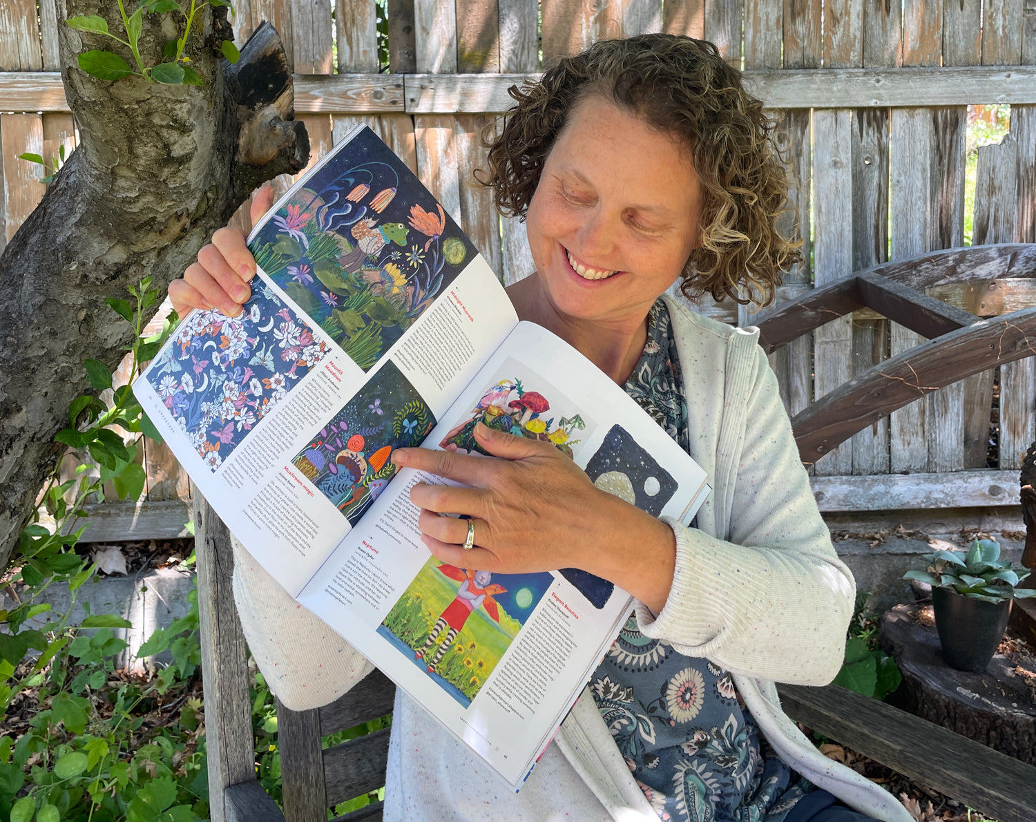 in the studio – Julene Ewert